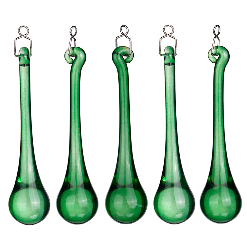 Green Glass Wands – Cristalier Crystals